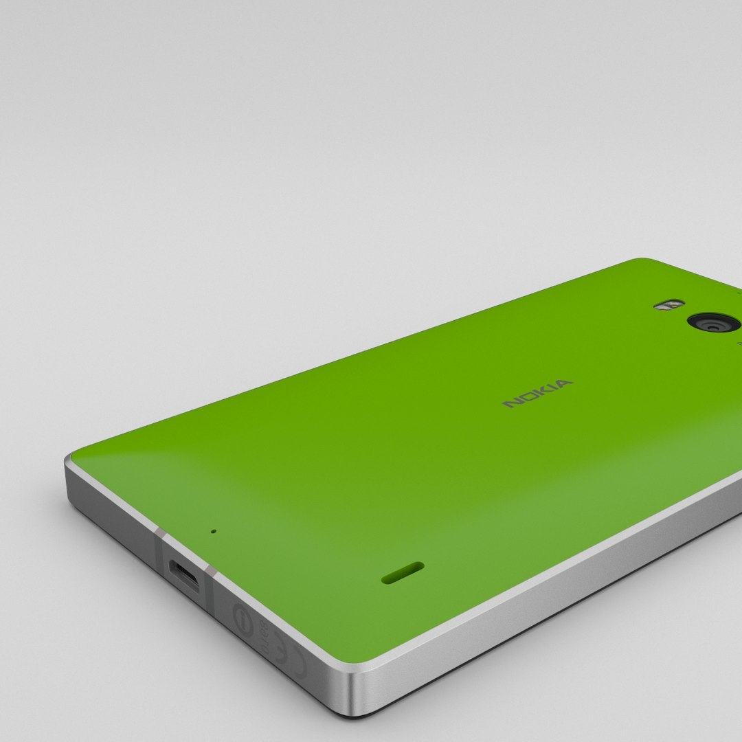 3d Model Nokia Lumia 930 Colors