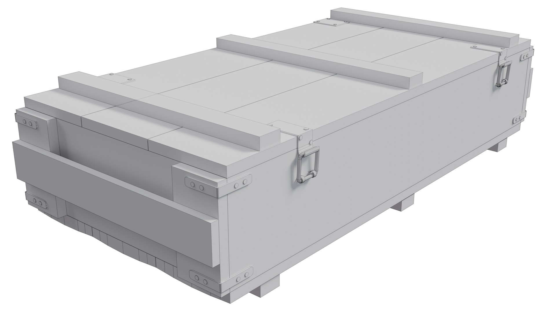 Ammunition Box Model - TurboSquid 2390283