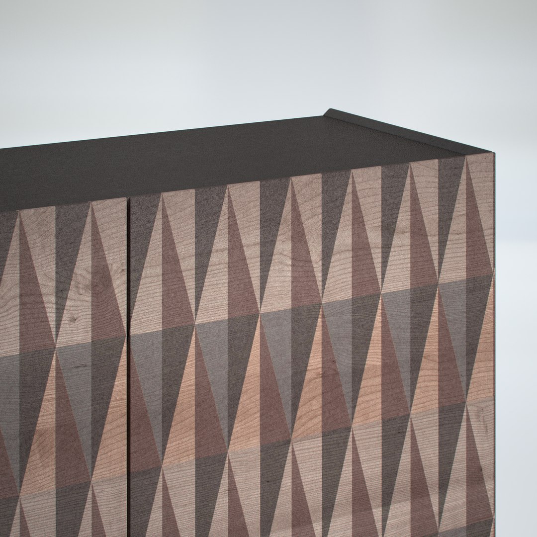 Arabesque Sideboard Cattelan 3d Model