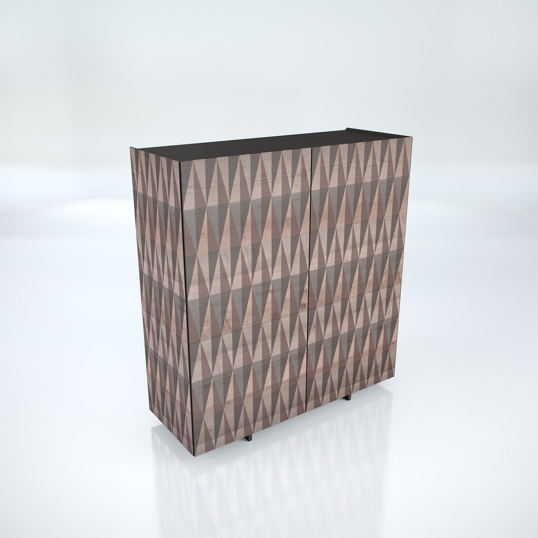 Arabesque Sideboard Cattelan 3d Model