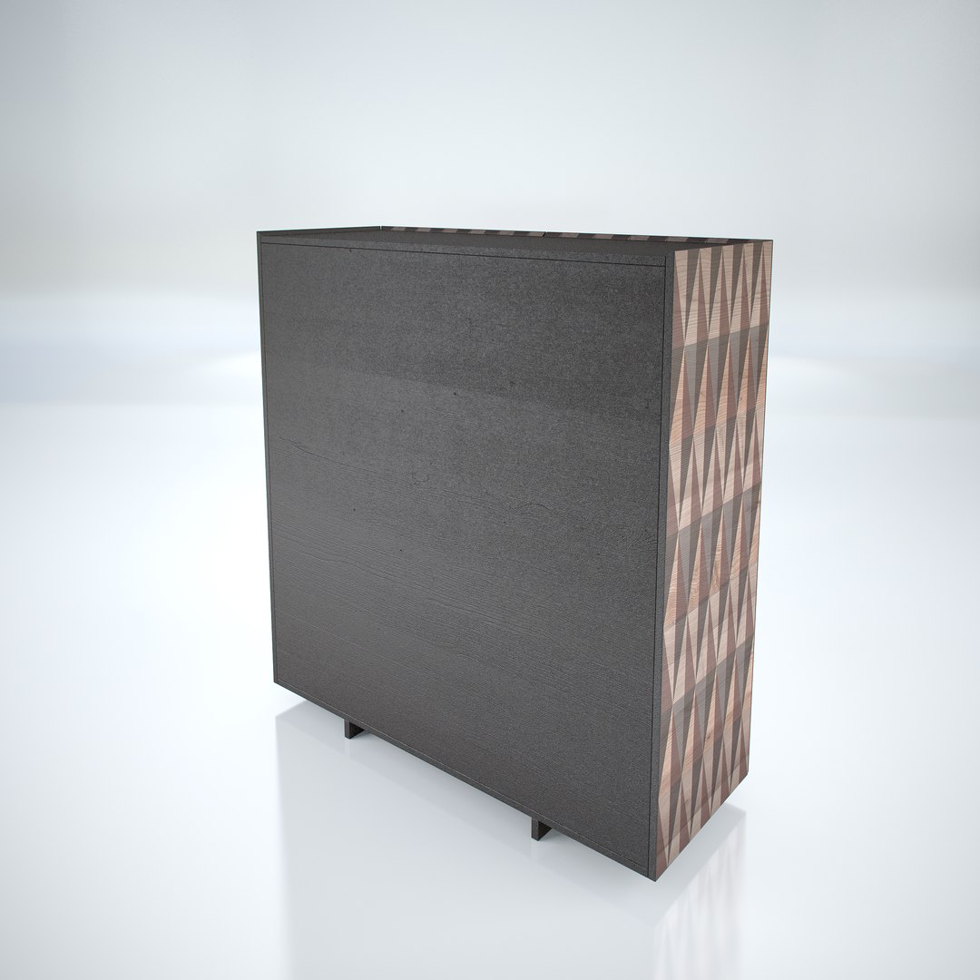 Arabesque Sideboard Cattelan 3d Model