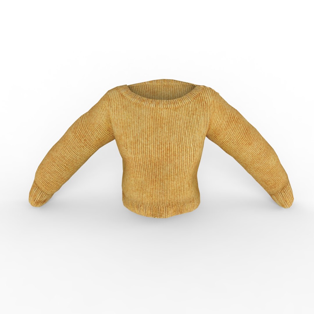 sweater 3d model