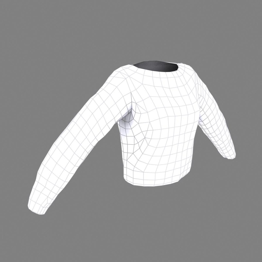 sweater 3d model