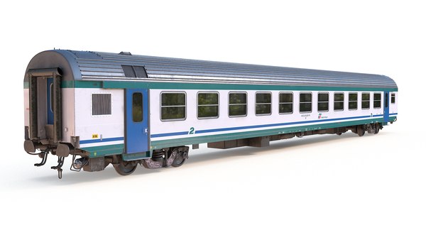 3D train modeled - TurboSquid 1707642