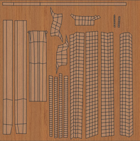 Table double helix 3D model - TurboSquid 1472095