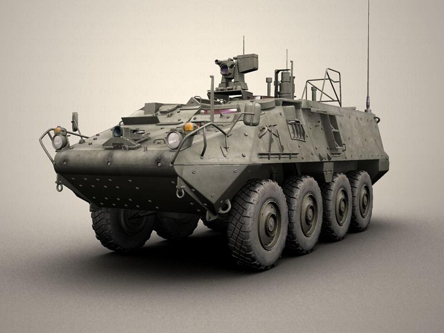 Stryker Nbcrv 3d Model