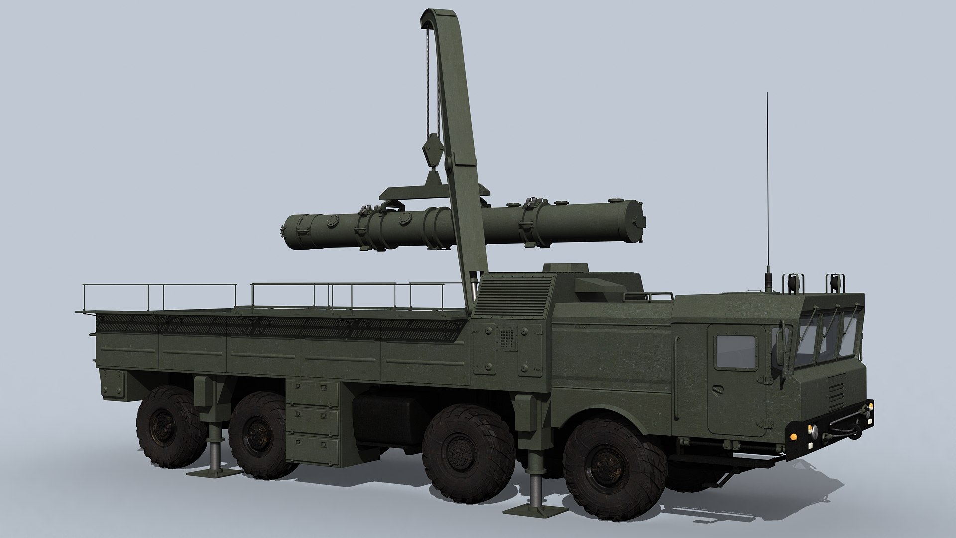 3D Russian Iskander-k Loader - TurboSquid 1573699