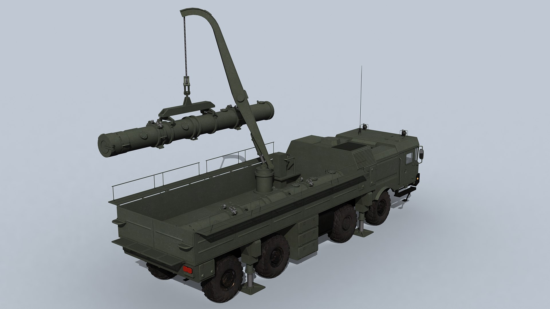 3D Russian Iskander-k Loader - TurboSquid 1573699
