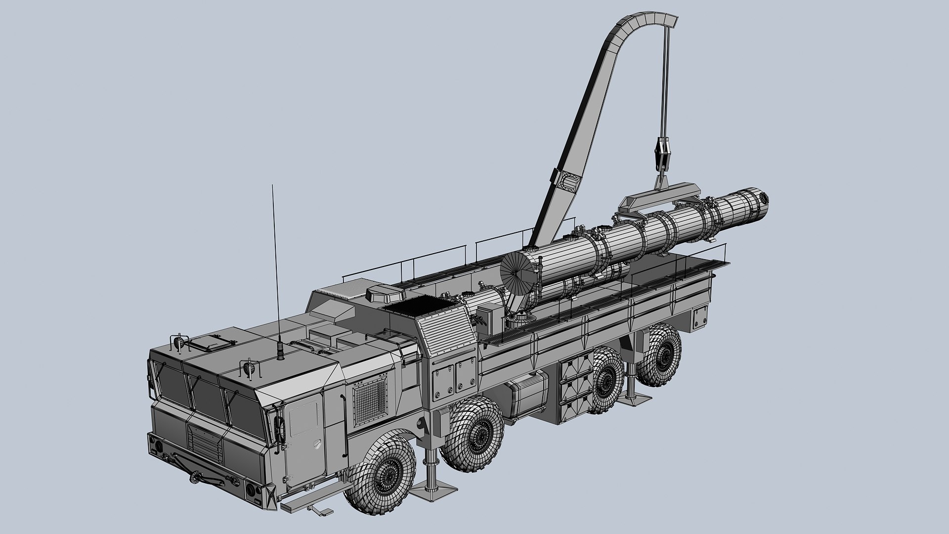 3D Russian Iskander-k Loader - TurboSquid 1573699