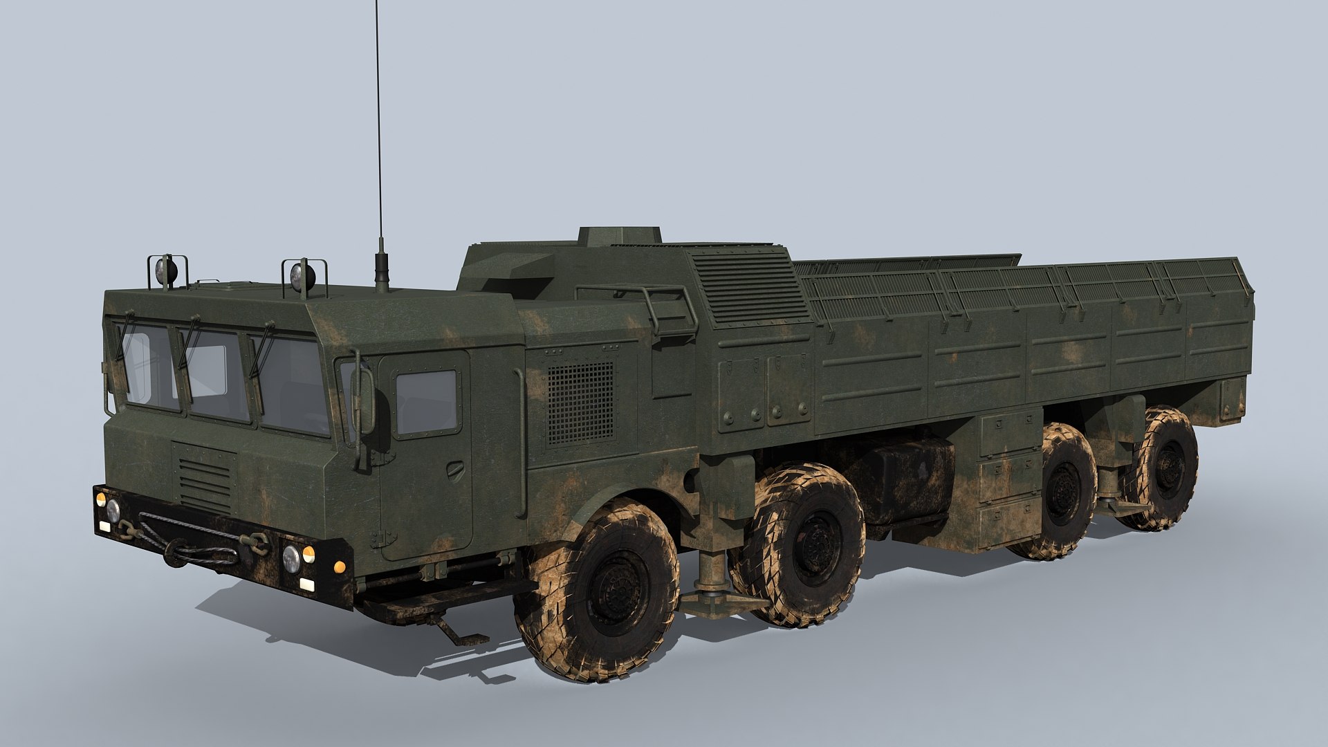 3D Russian Iskander-k Loader - TurboSquid 1573699