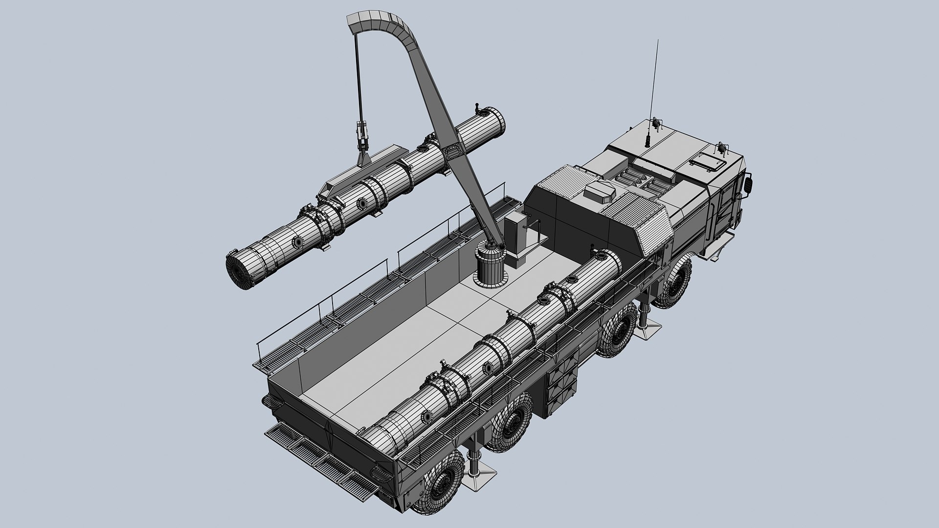 3D Russian Iskander-k Loader - TurboSquid 1573699