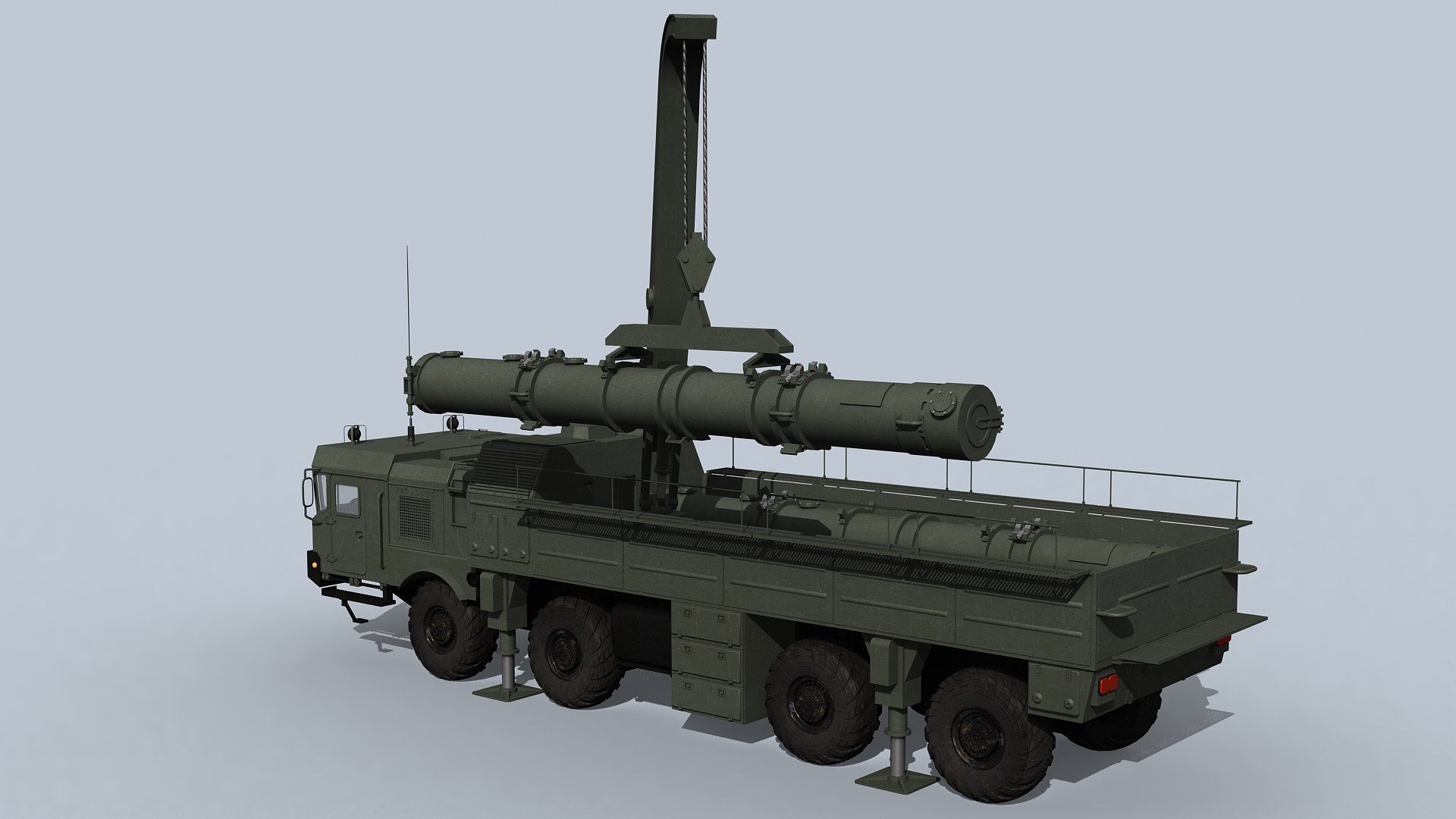 3D Russian Iskander-k Loader - TurboSquid 1573699
