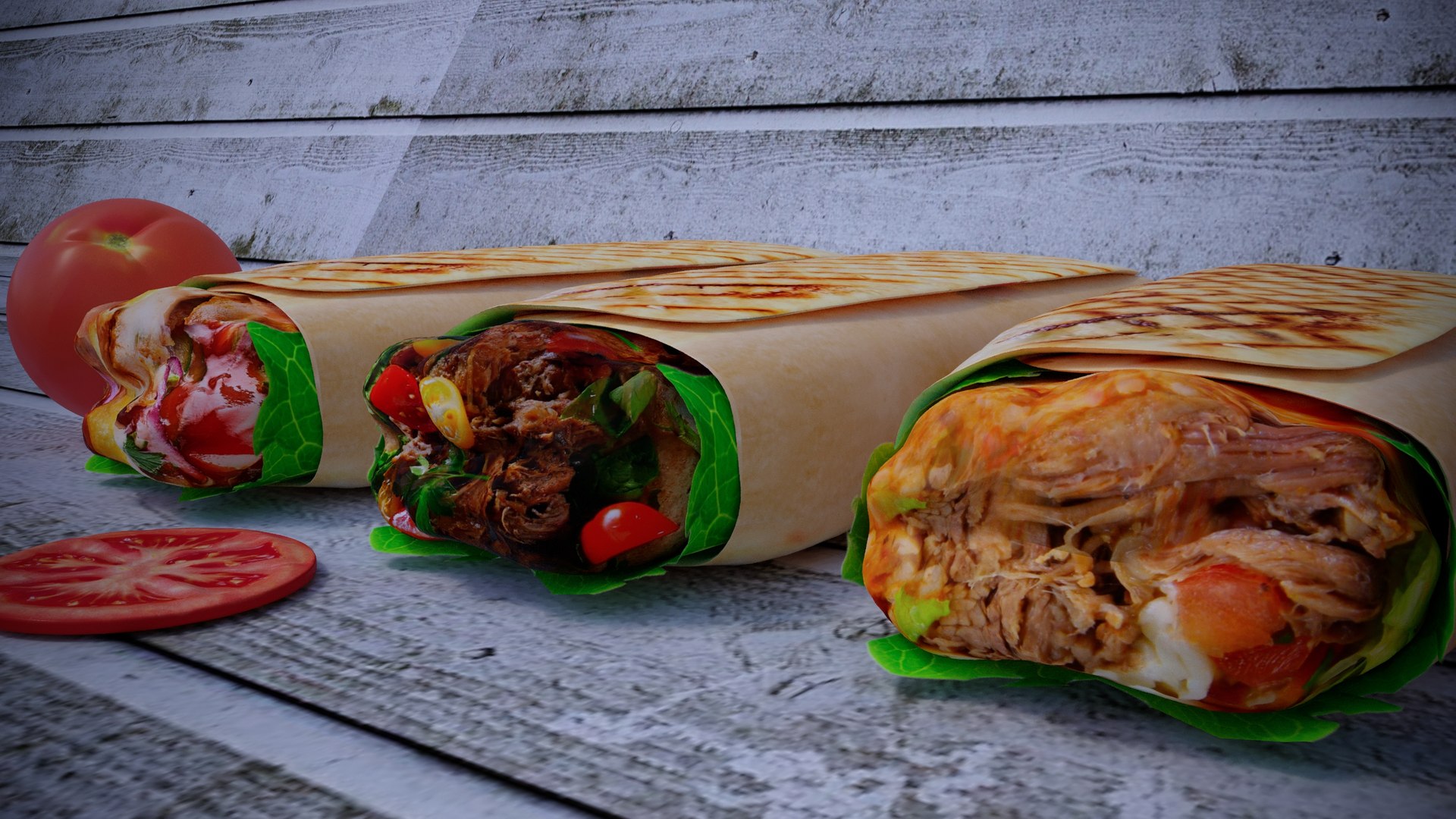 3D Shawarma Model - TurboSquid 2241785
