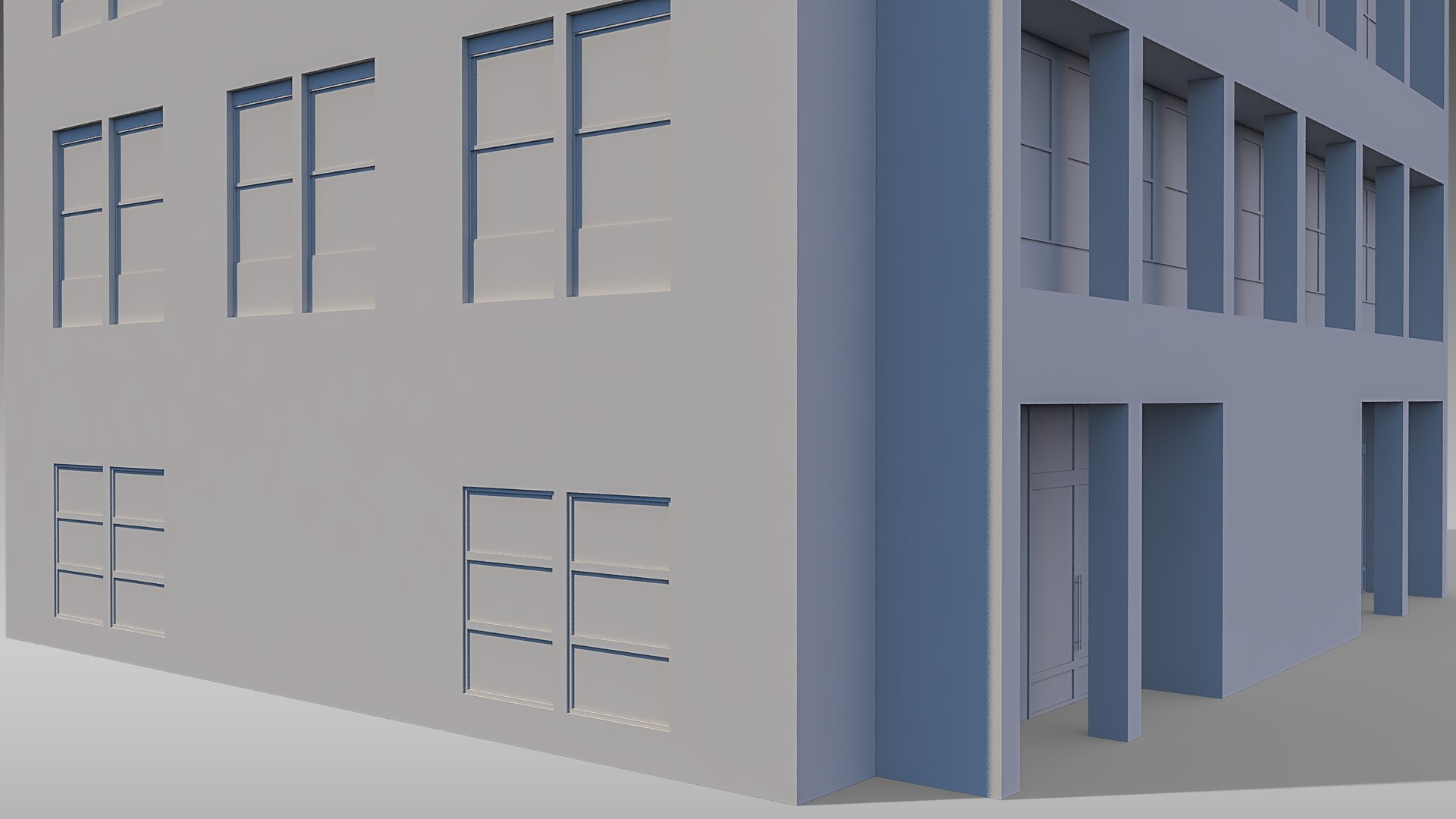 Commercial Building 009 3D Model - TurboSquid 1725104