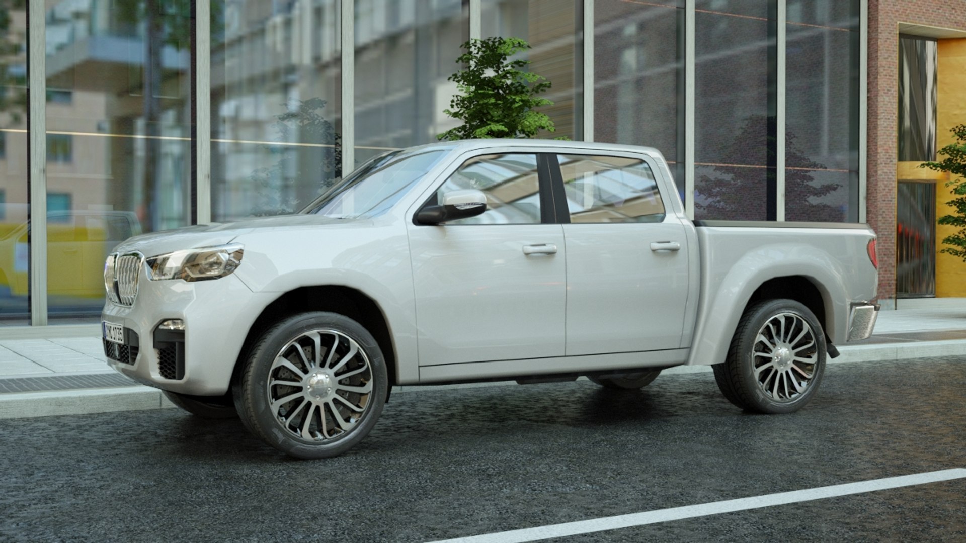 3D Generic Pickup - TurboSquid 1323342