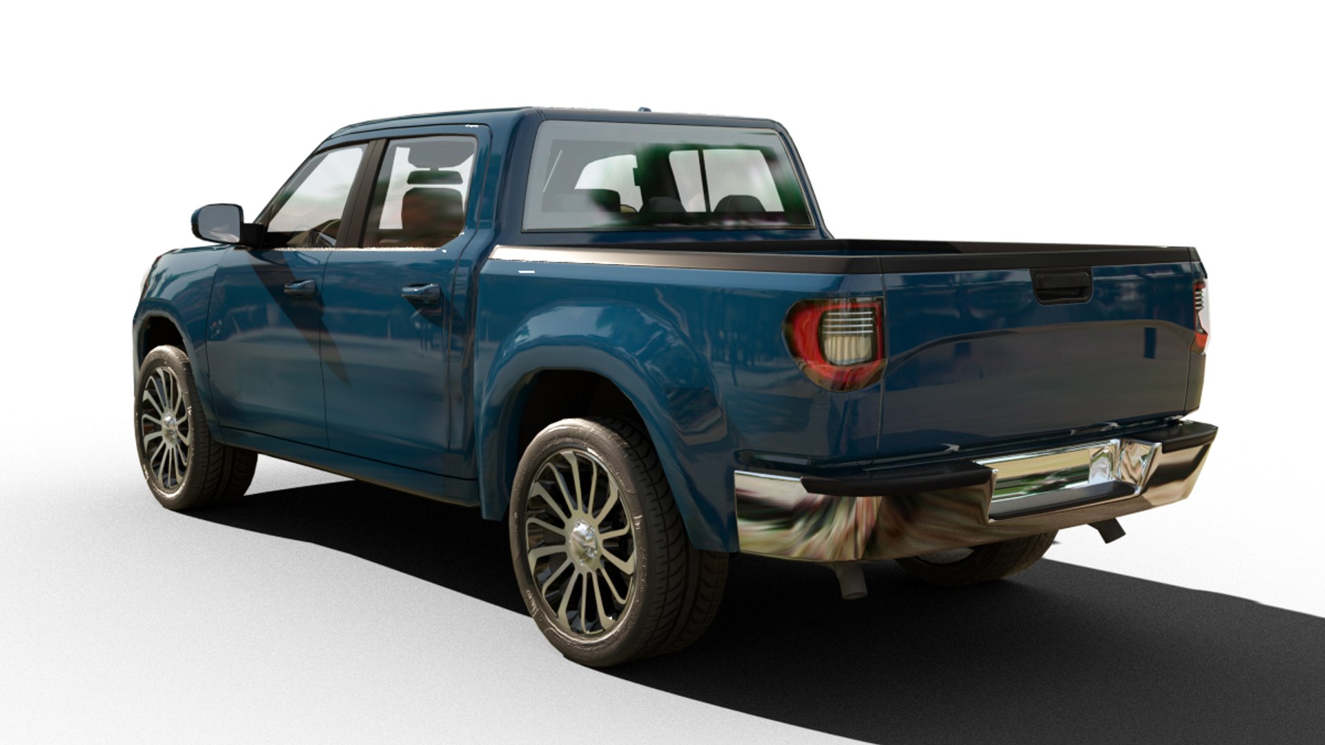 3D Generic Pickup - TurboSquid 1323342