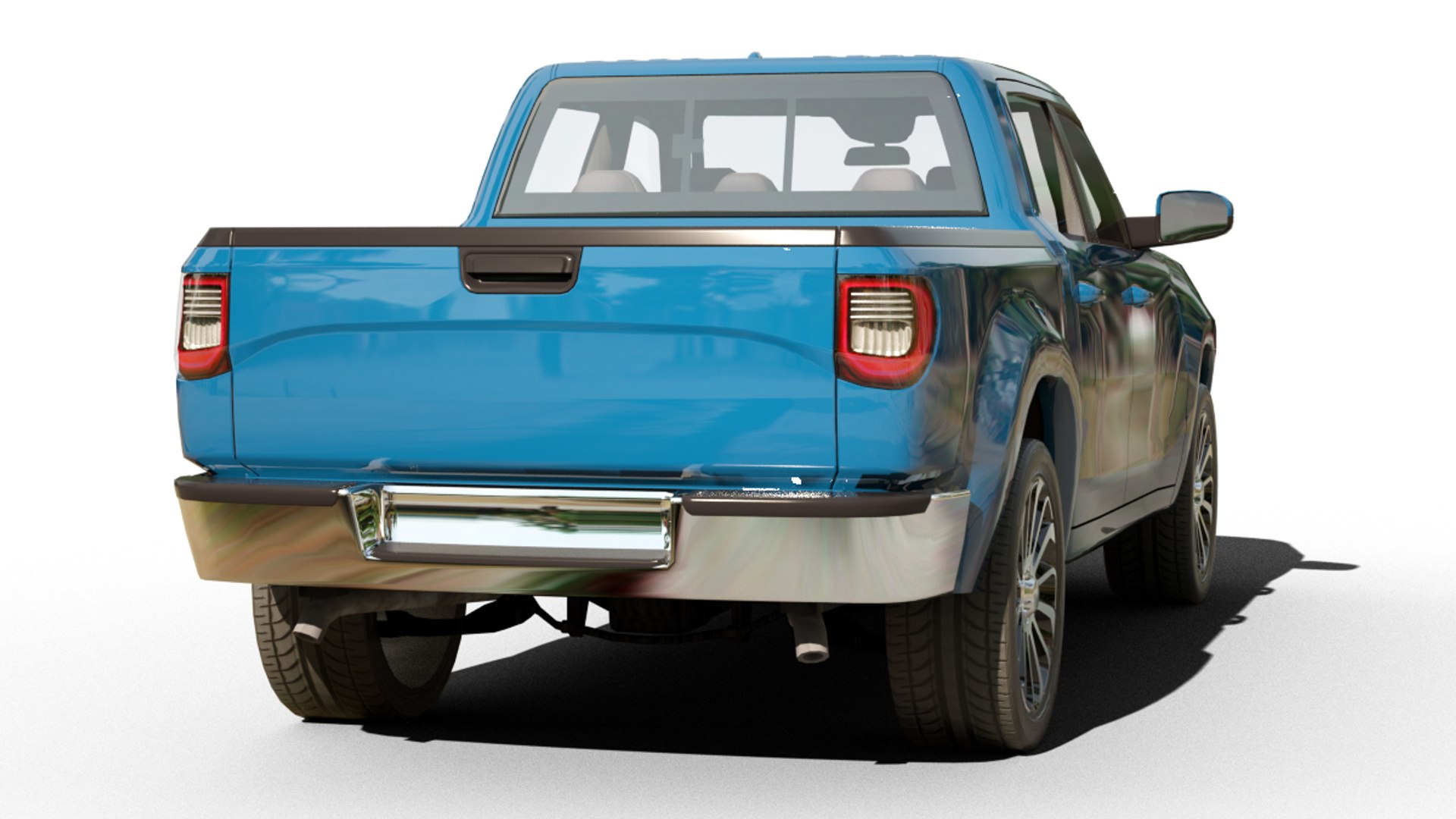 3D Generic Pickup - TurboSquid 1323342