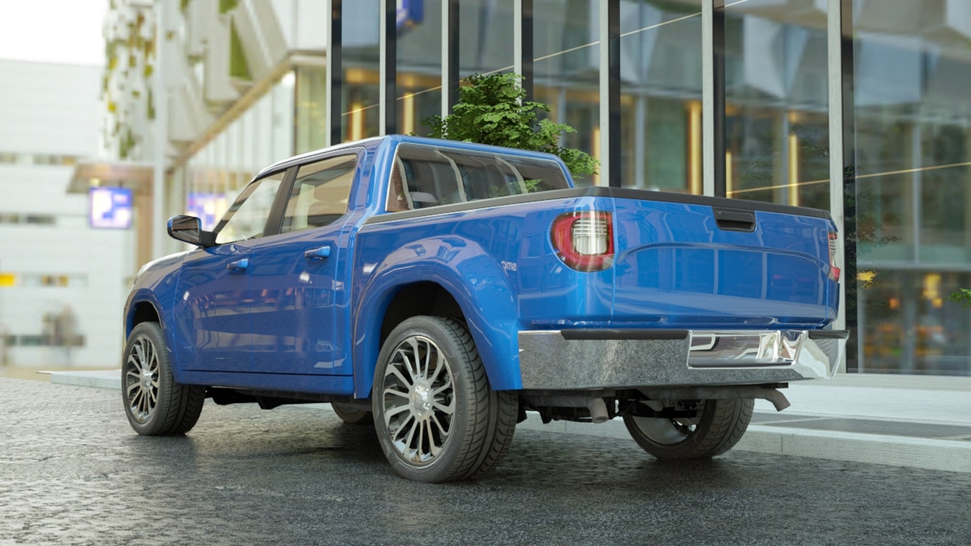 3D Generic Pickup - TurboSquid 1323342