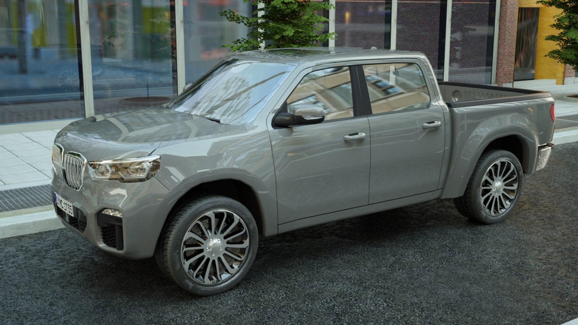 3D Generic Pickup - TurboSquid 1323342