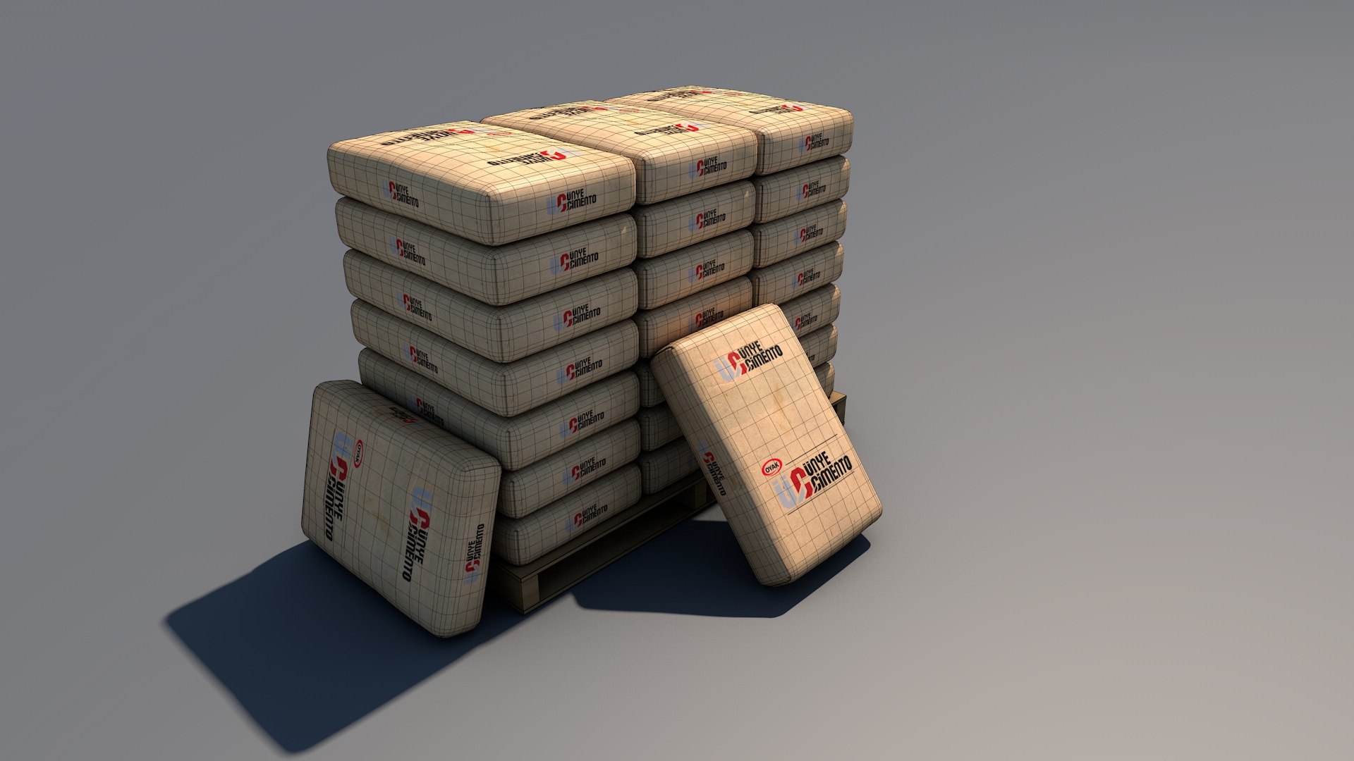 Pallet Paper Packs Model - TurboSquid 1530515