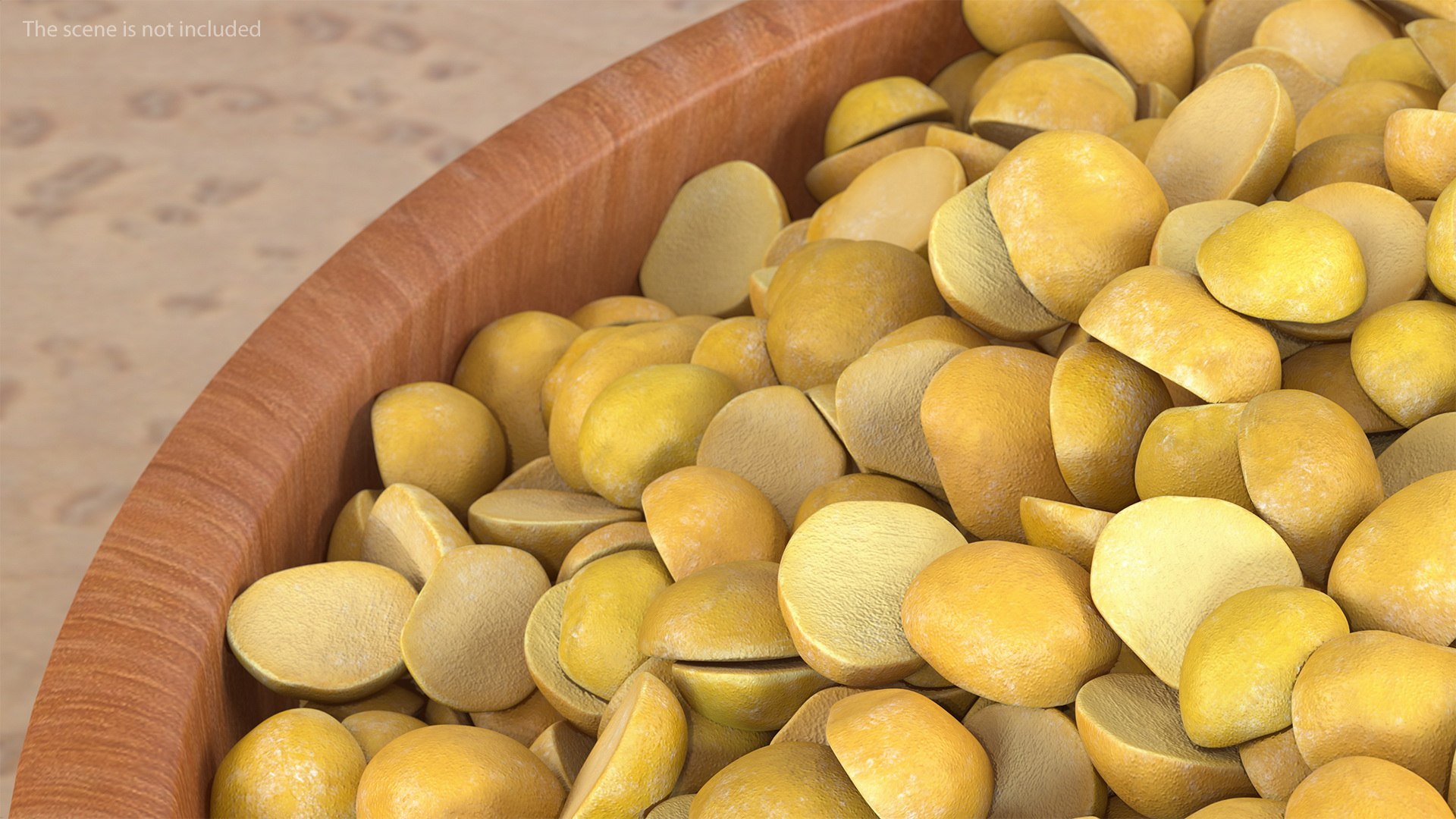 3D Model Plate Split Mung Beans - TurboSquid 1558025