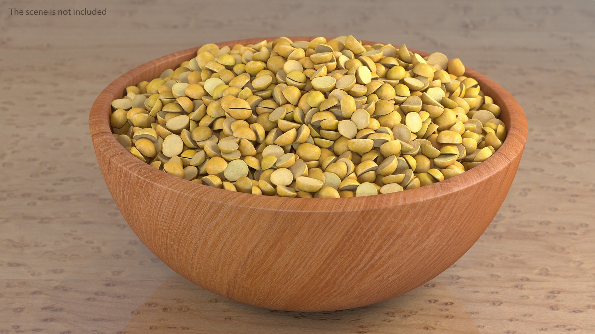 3D Model Plate Split Mung Beans - TurboSquid 1558025