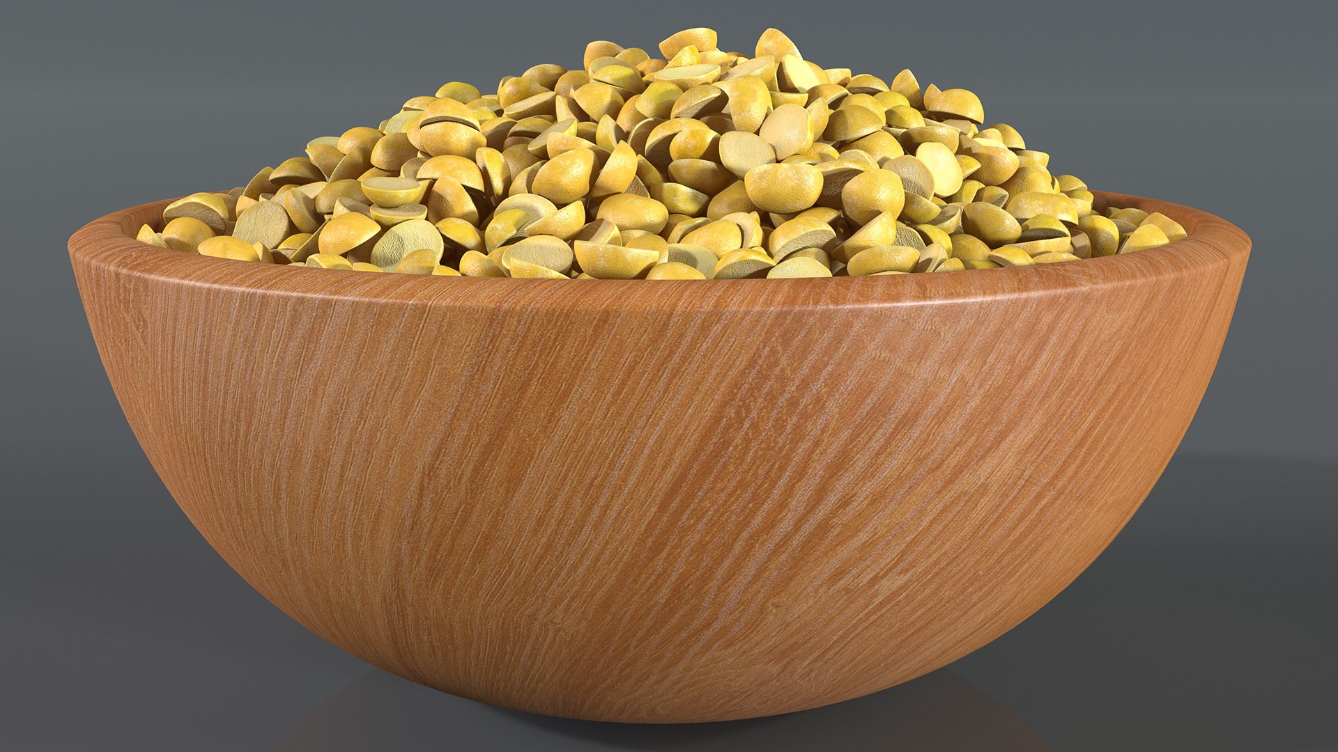 3D Model Plate Split Mung Beans - TurboSquid 1558025