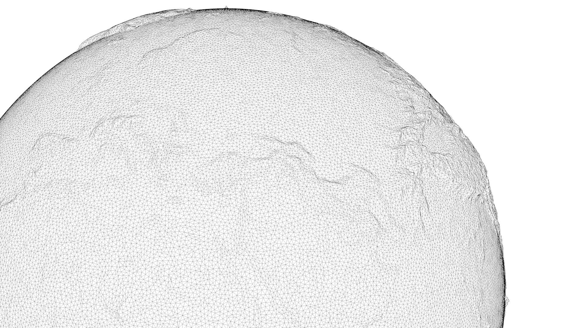 3D model planet earth polygons - TurboSquid 1513732