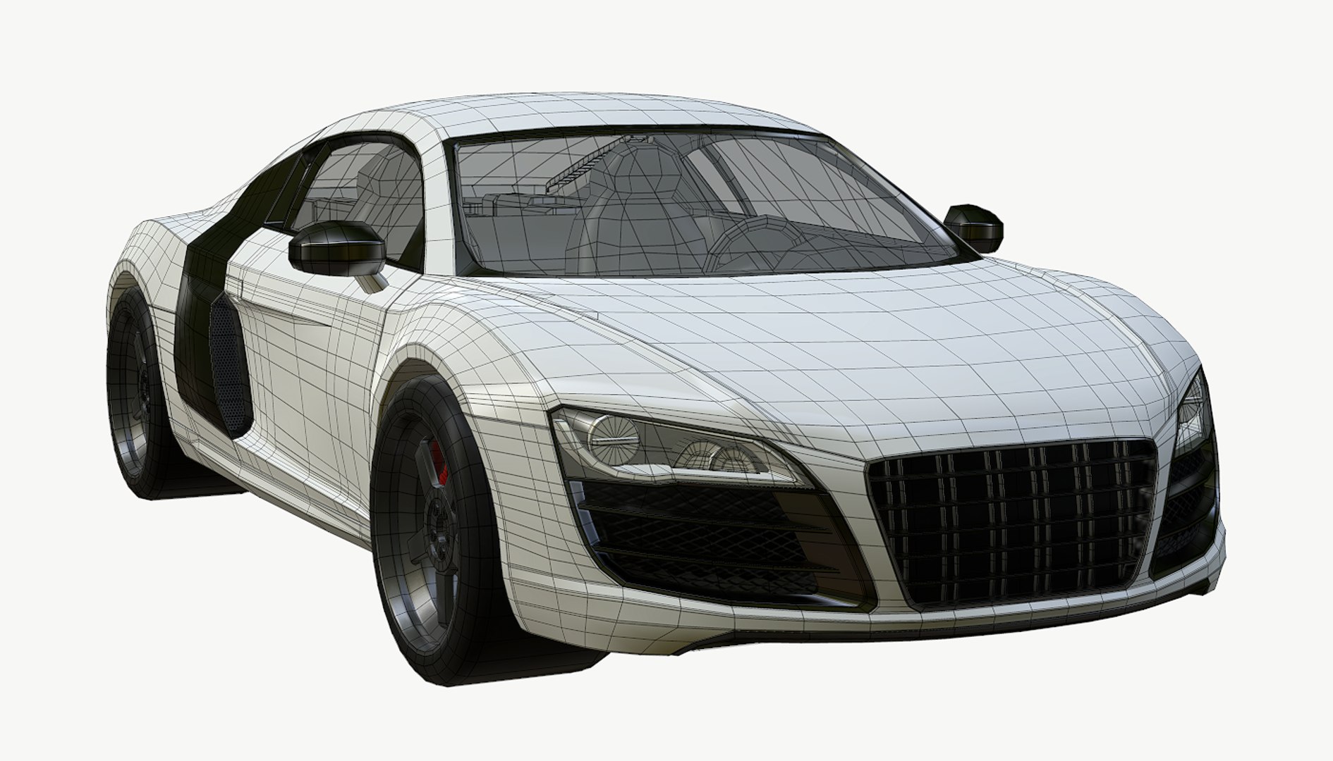 3d Model Audi R8
