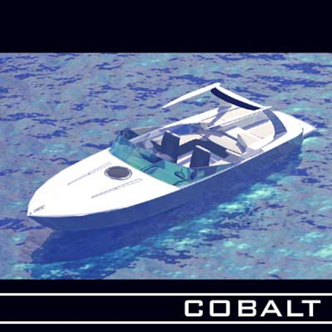 3d 3ds Cobalt Boats Sea