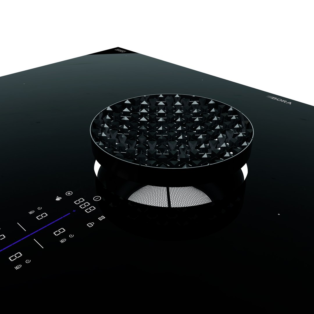 Bora Pro Integrated Cooker 3D Model - TurboSquid 1614681