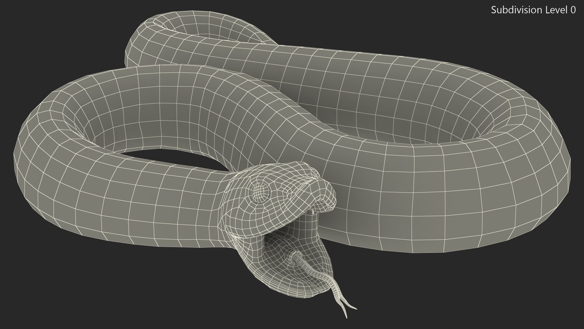 3D Brown Hognose Snake Rigged - TurboSquid 1476117