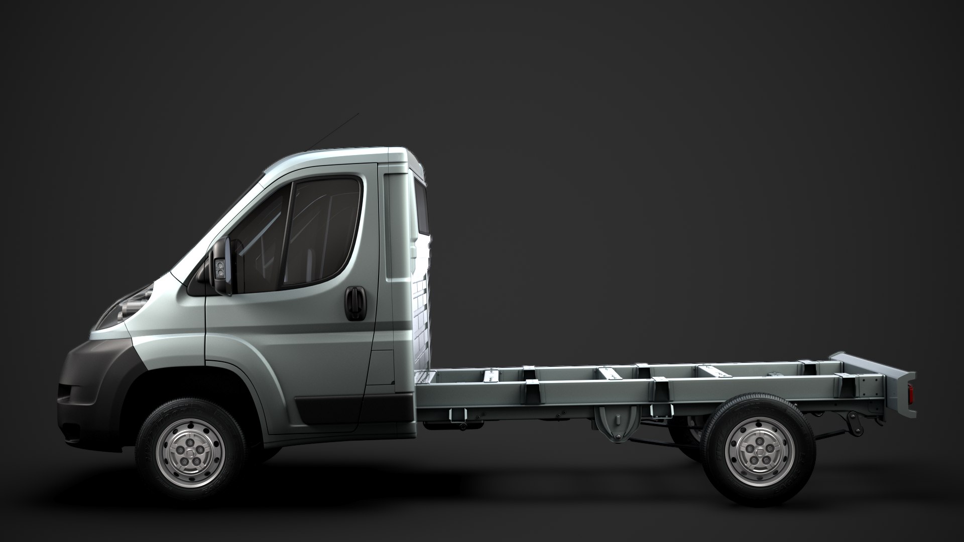 Fiat Ducato Chassis Truck Model - TurboSquid 1472171