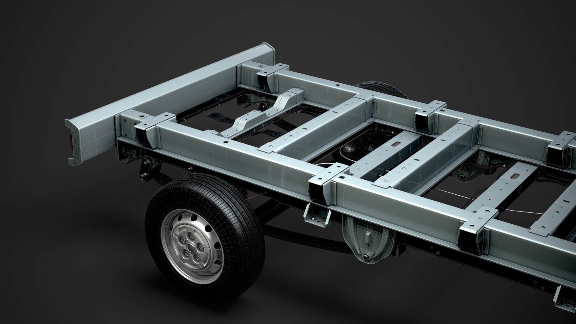 Fiat ducato chassis truck model - TurboSquid 1472171