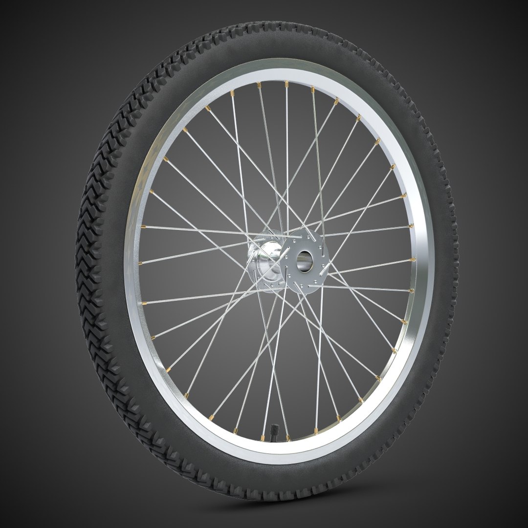 bike wheel 3d 3ds