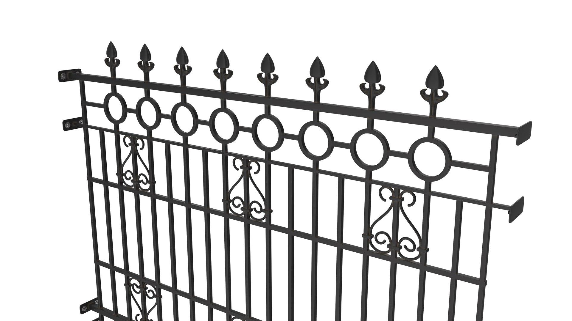 Railing Model - TurboSquid 2257330