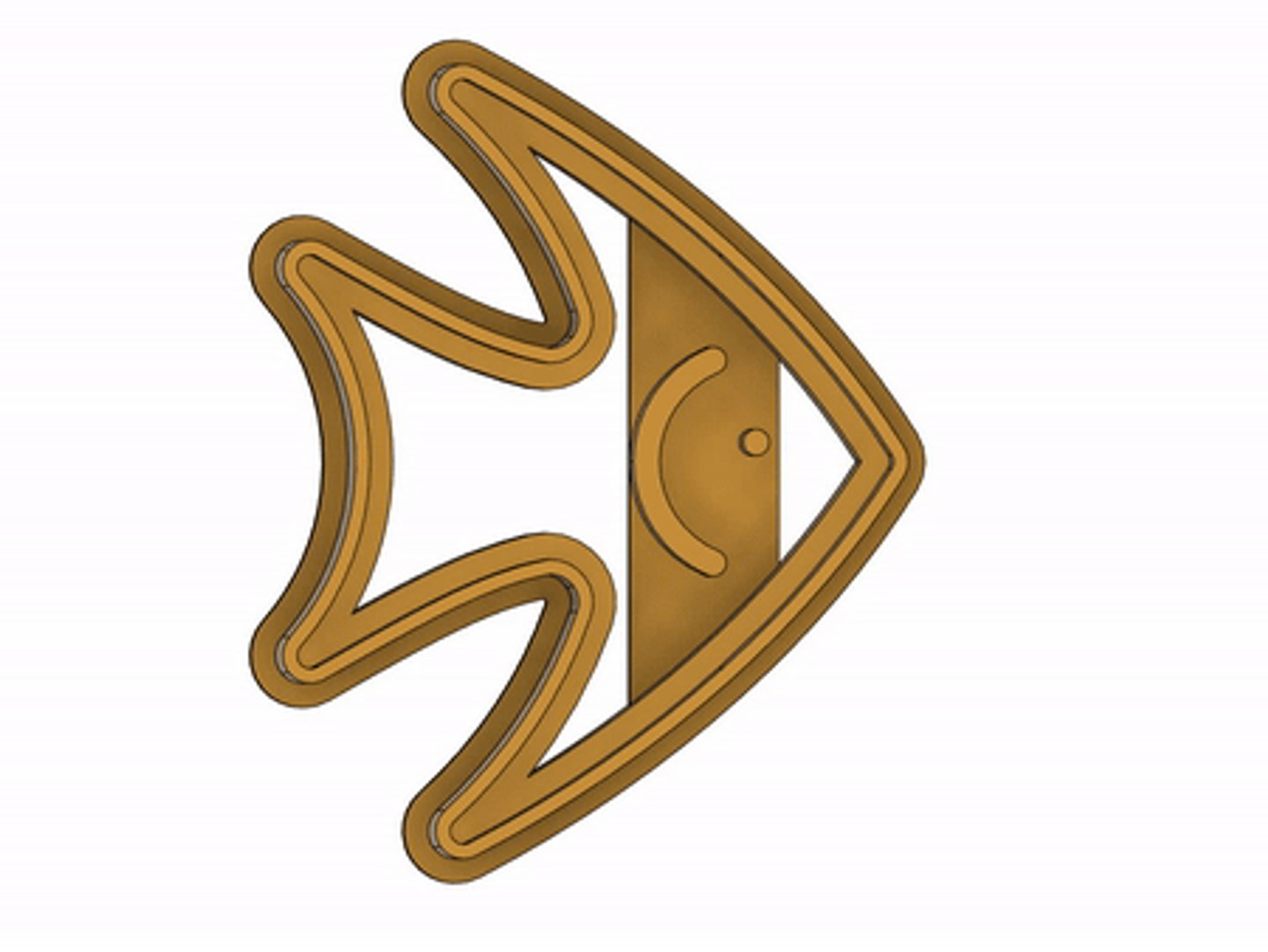 FISH COOKIE CUTTER 3D Model - TurboSquid 2224325