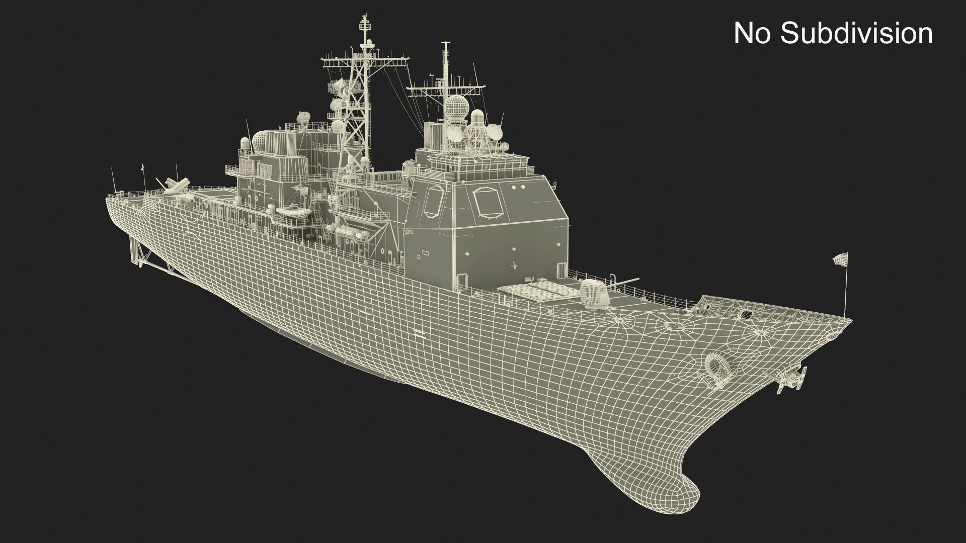 3D Model Guided Missile Cruiser Shiloh CG-67 - TurboSquid 2349843