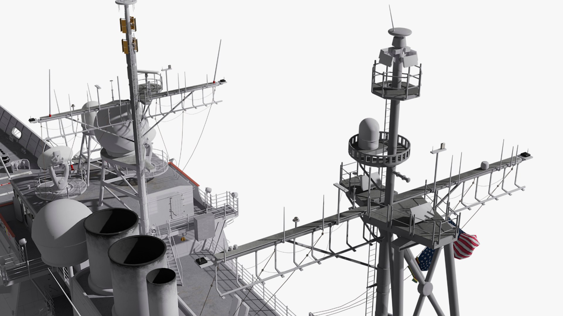 3D Model Guided Missile Cruiser Shiloh CG-67 - TurboSquid 2349843