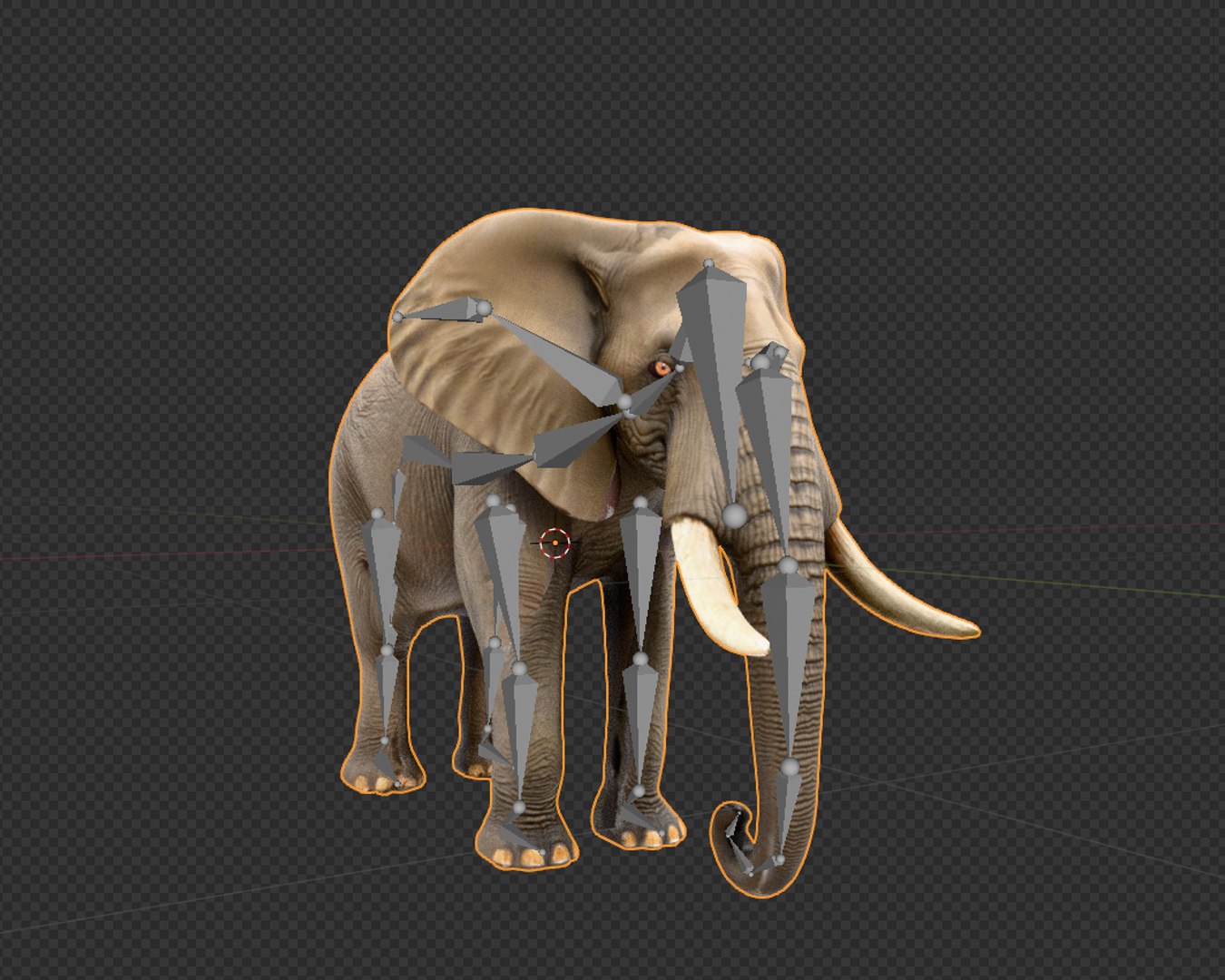 Realistic African Elephant 3D Model - TurboSquid 2412345