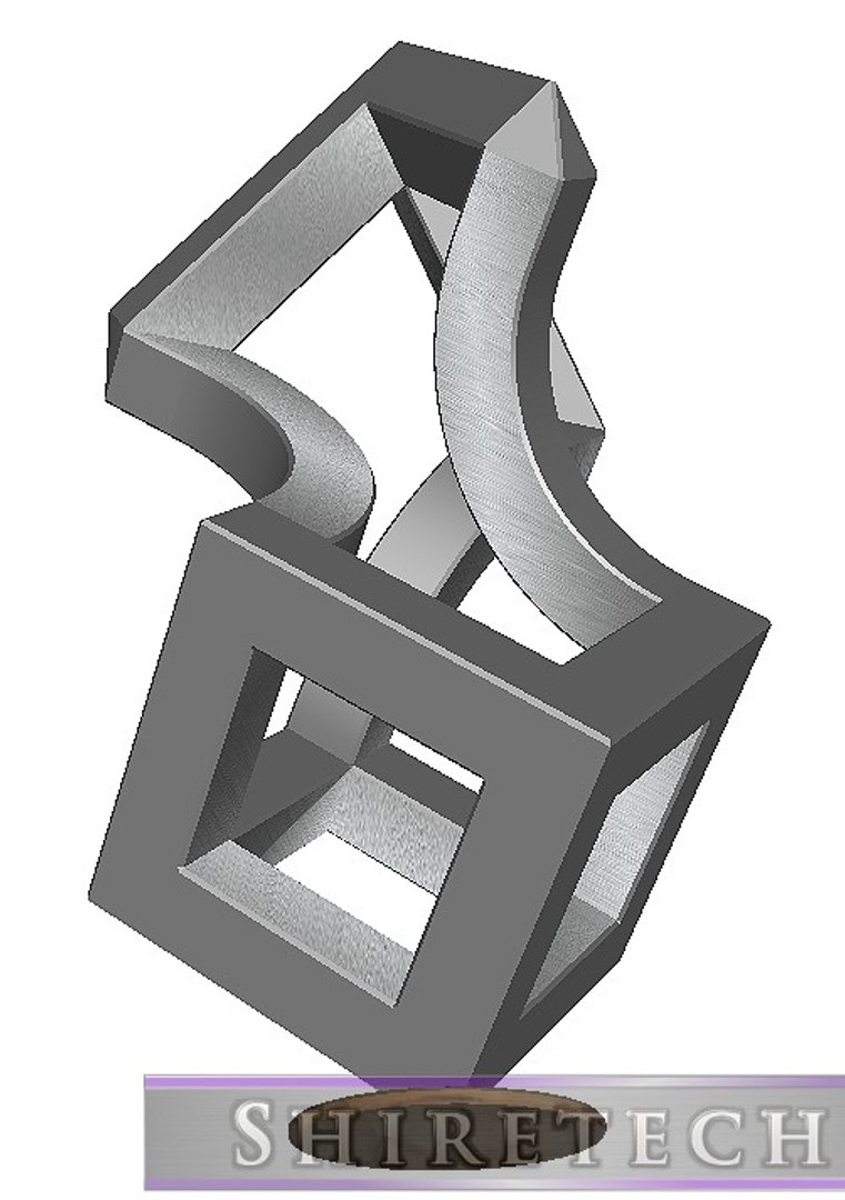 3D Metal Art Sculpture 16 - TurboSquid 1263833