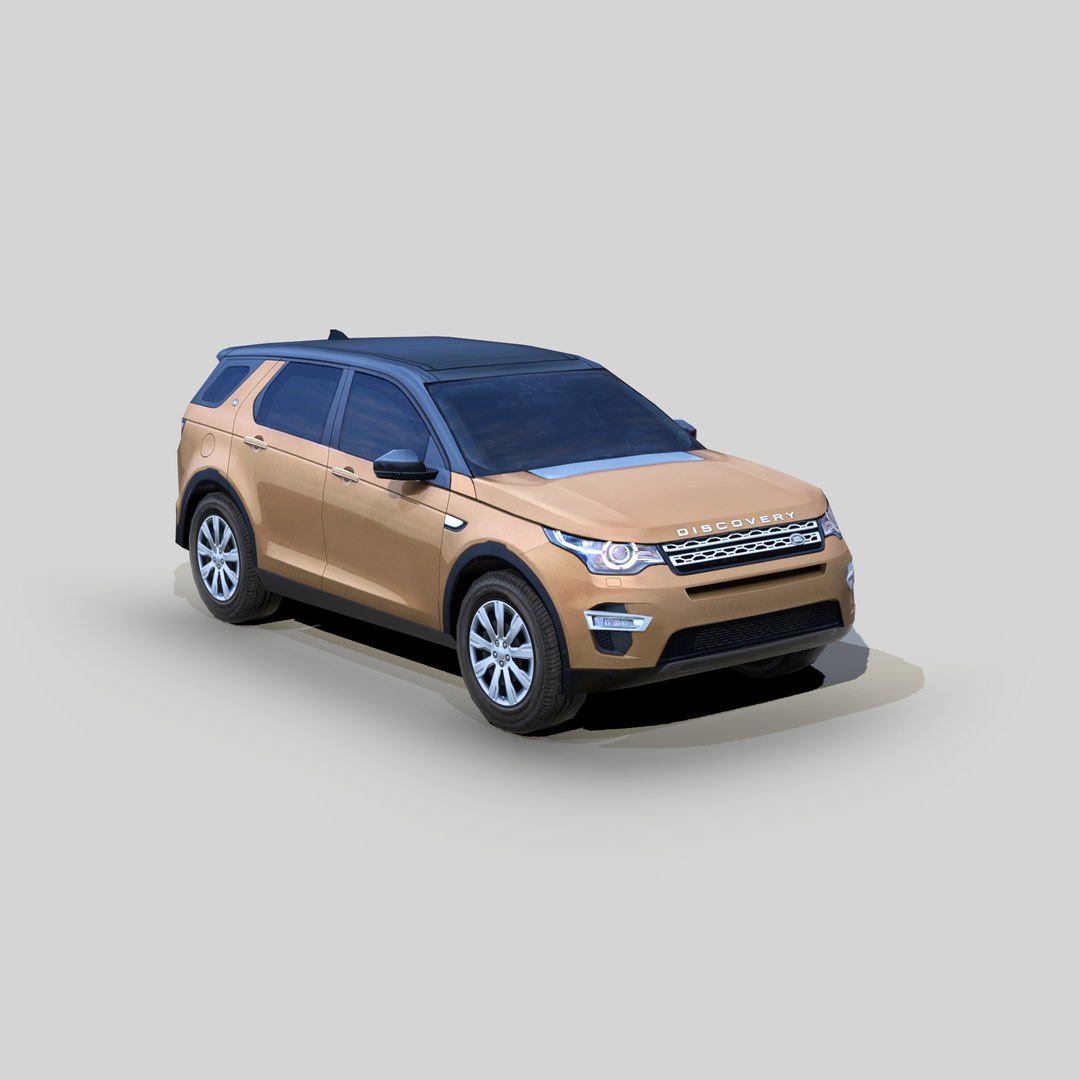 Land Rover Discovery Sport 3D Model - TurboSquid 1514272