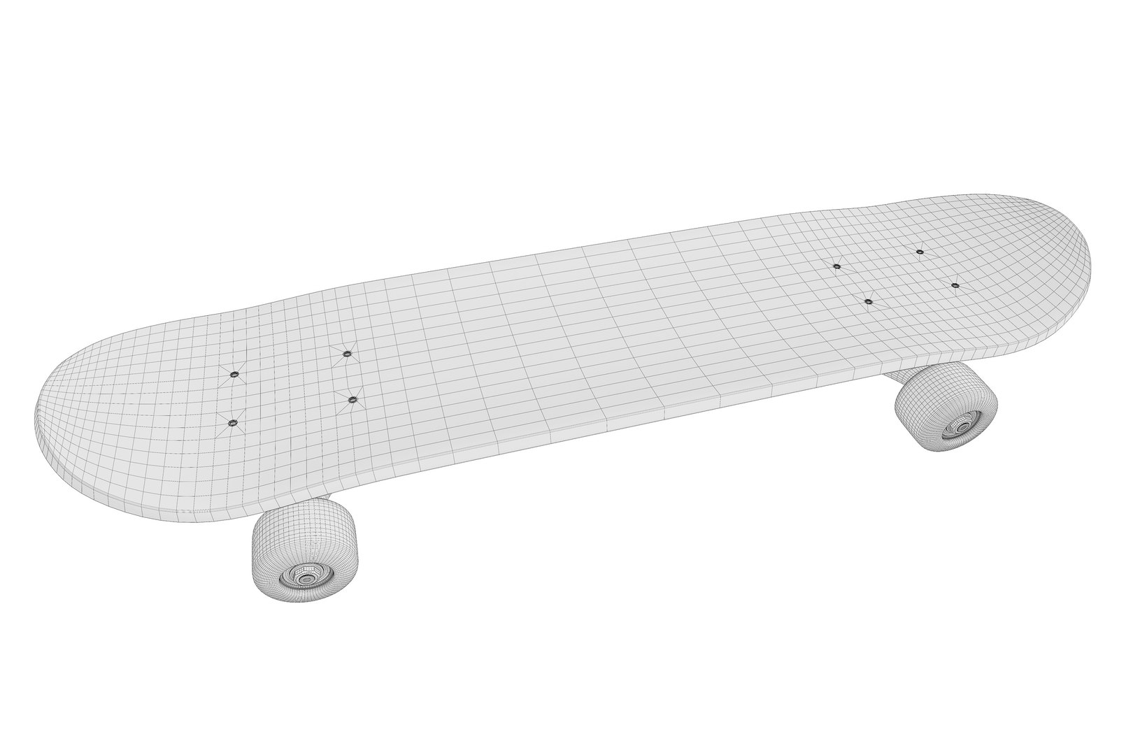 Realistic Skateboard Model - TurboSquid 2242248