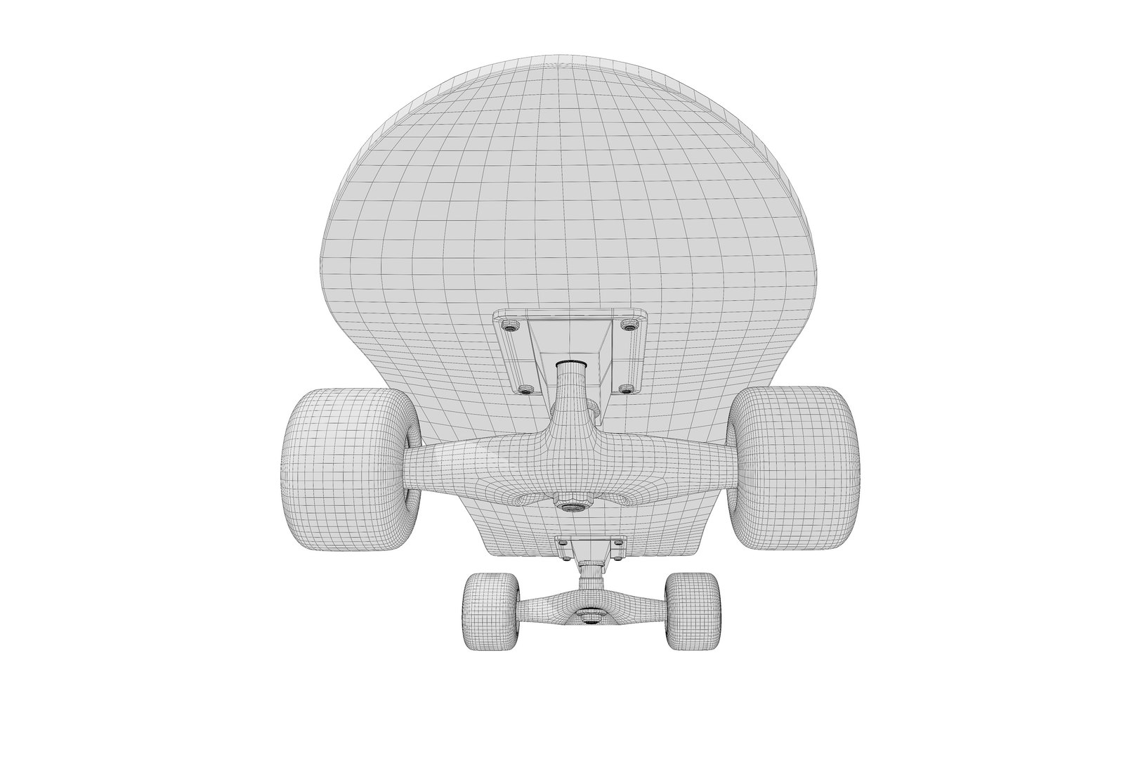 Realistic Skateboard Model - TurboSquid 2242248
