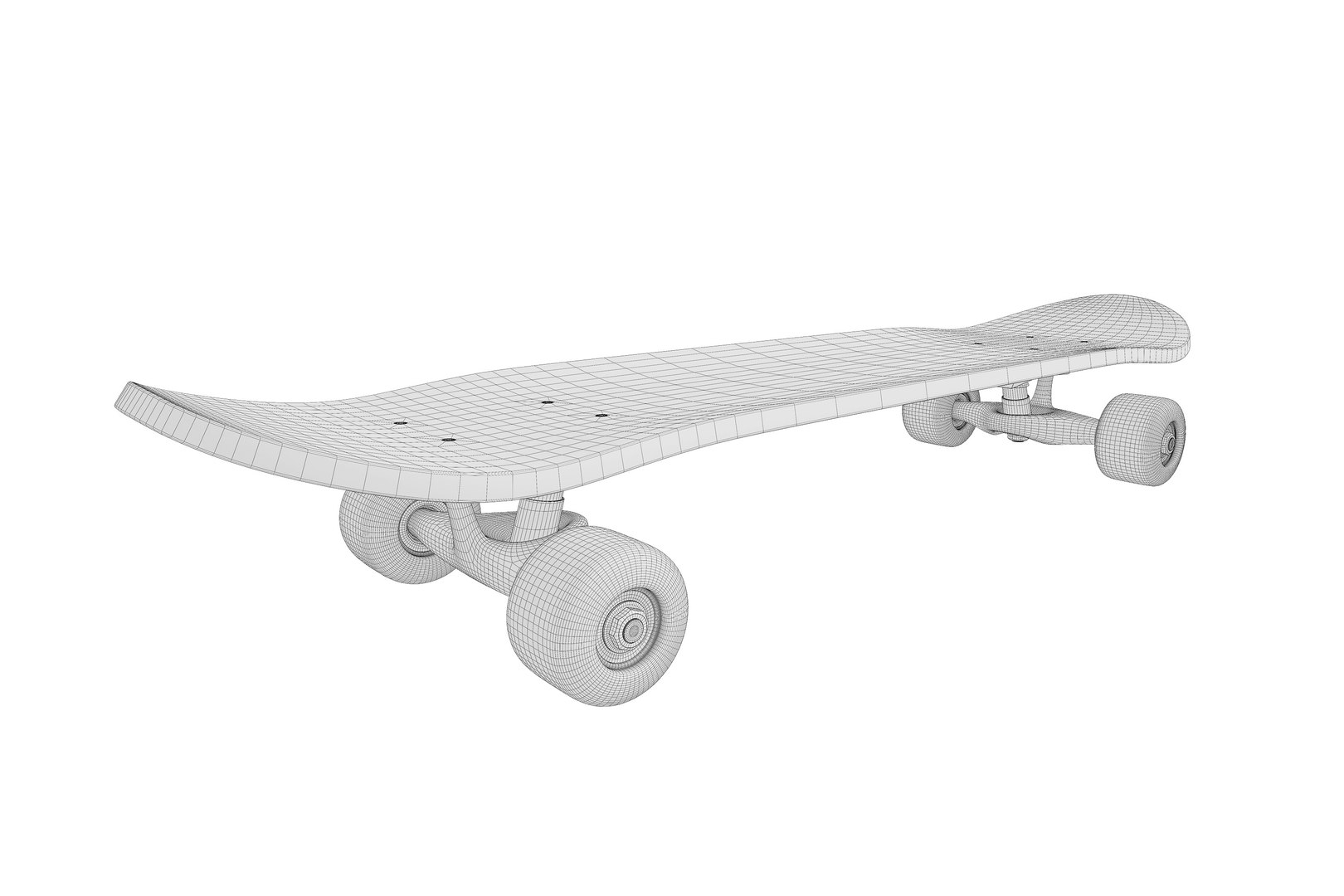 Realistic Skateboard Model - TurboSquid 2242248