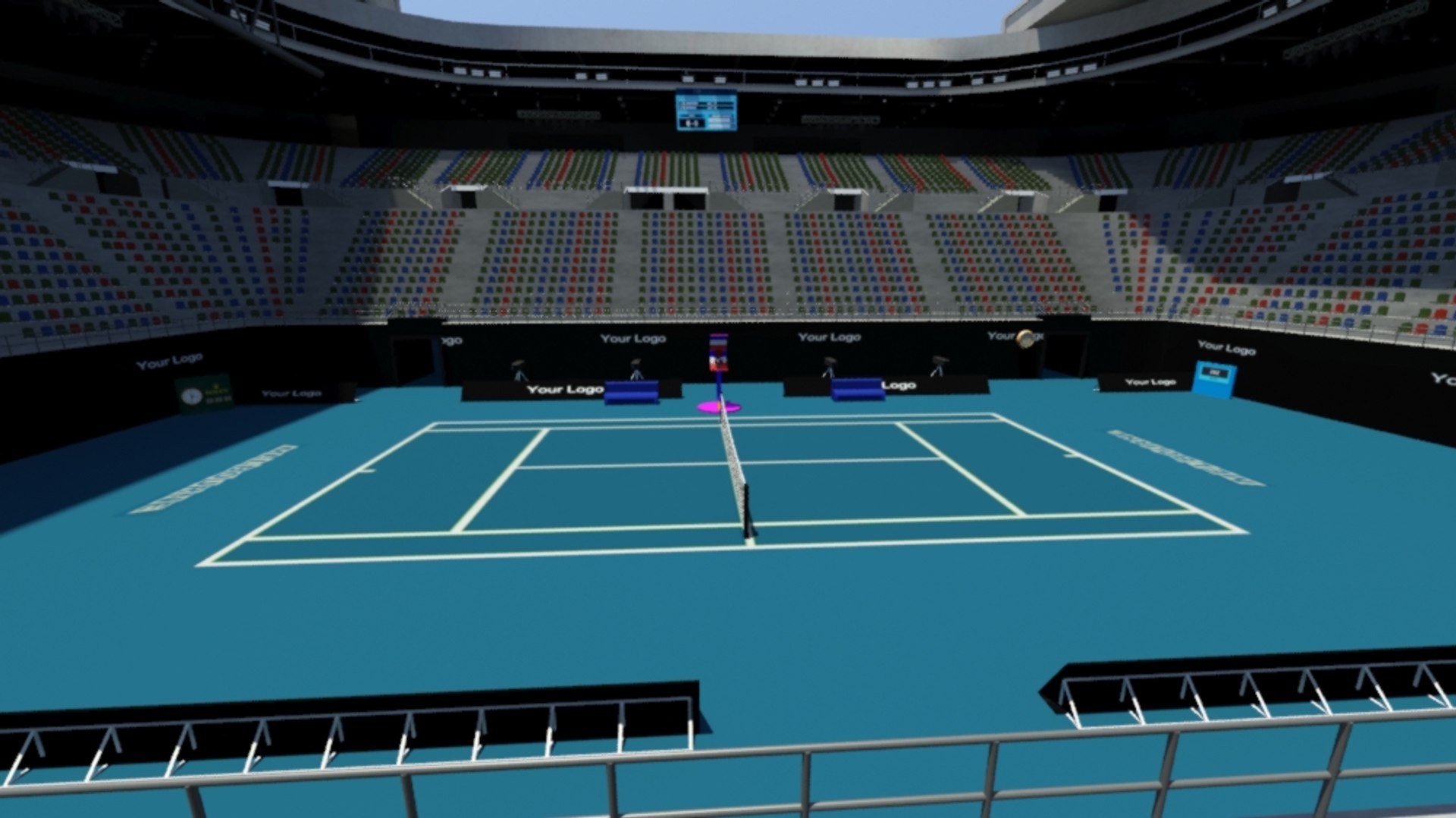 Rod Laver Arena Exterior And Interior 3D Model - TurboSquid 1829835
