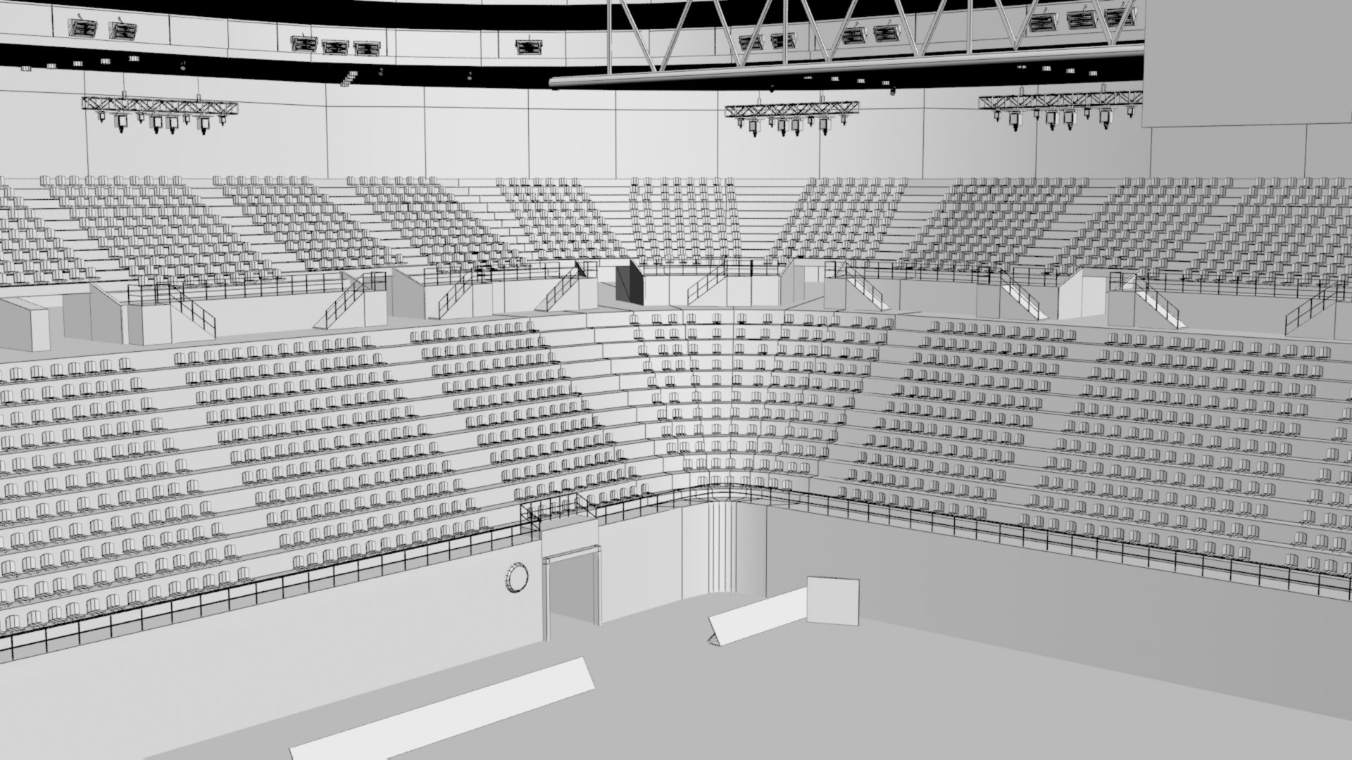 Rod Laver Arena Exterior And Interior 3D Model - TurboSquid 1829835