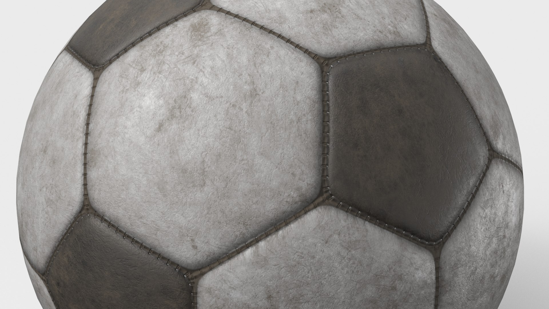 3D Soccer Ball Low Poly Dirty - TurboSquid 2185104