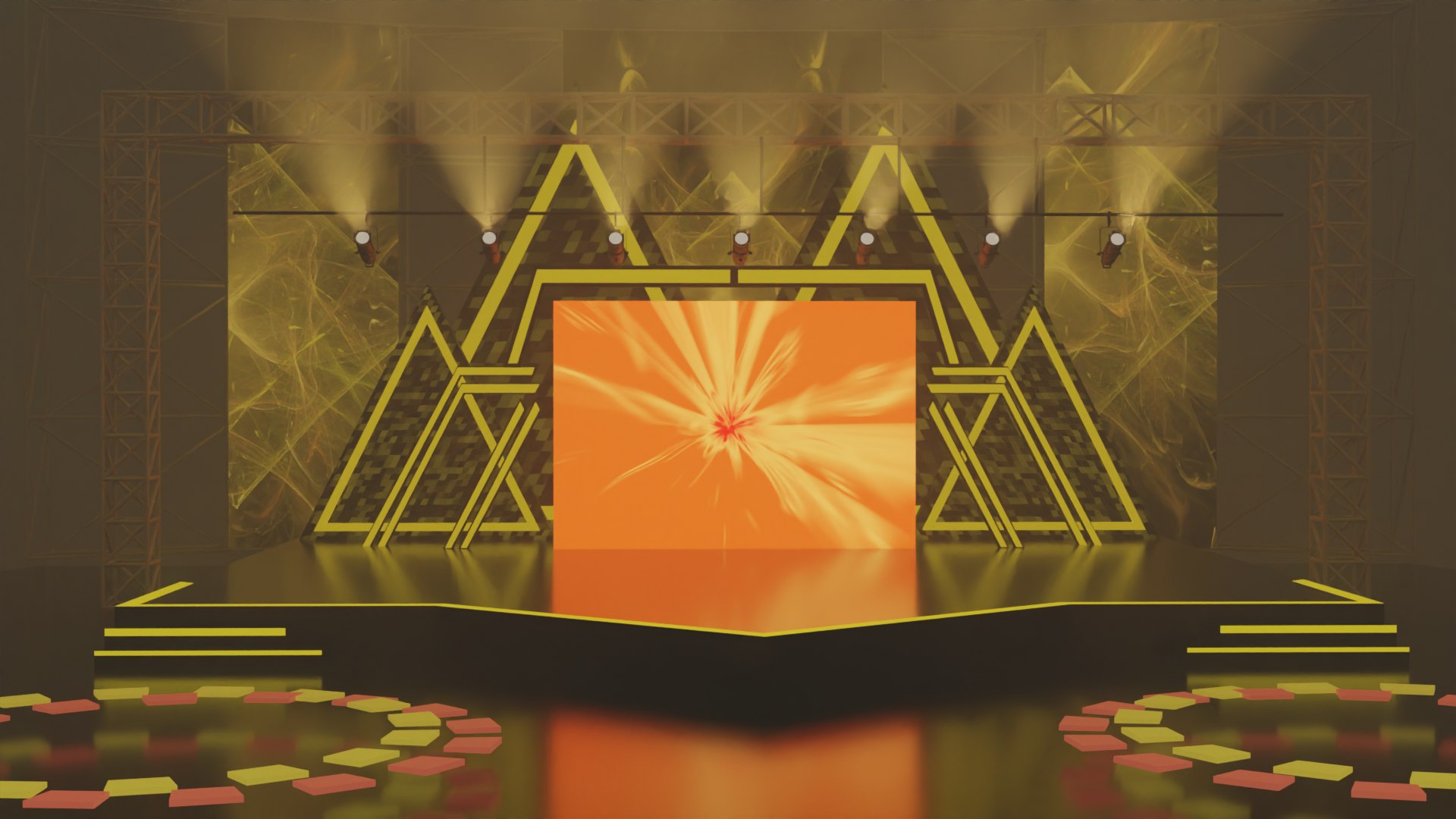 3D Concert Event Stage - TurboSquid 2020144