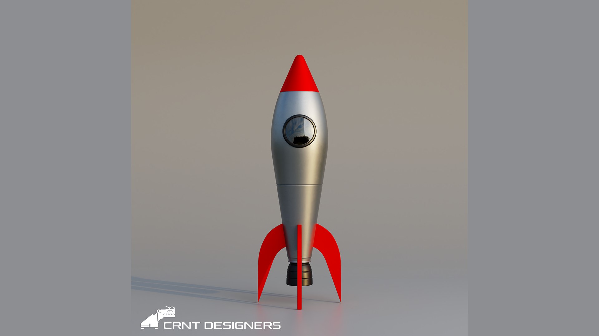 3D Cartoon Rocket - TurboSquid 2288646